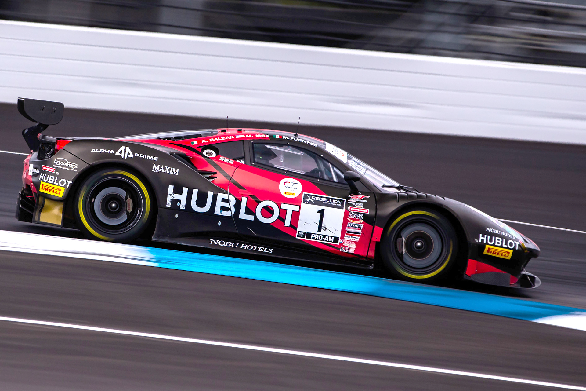 Squadra Corse, Ferrari Pace GT World Challenge America Field in First ...