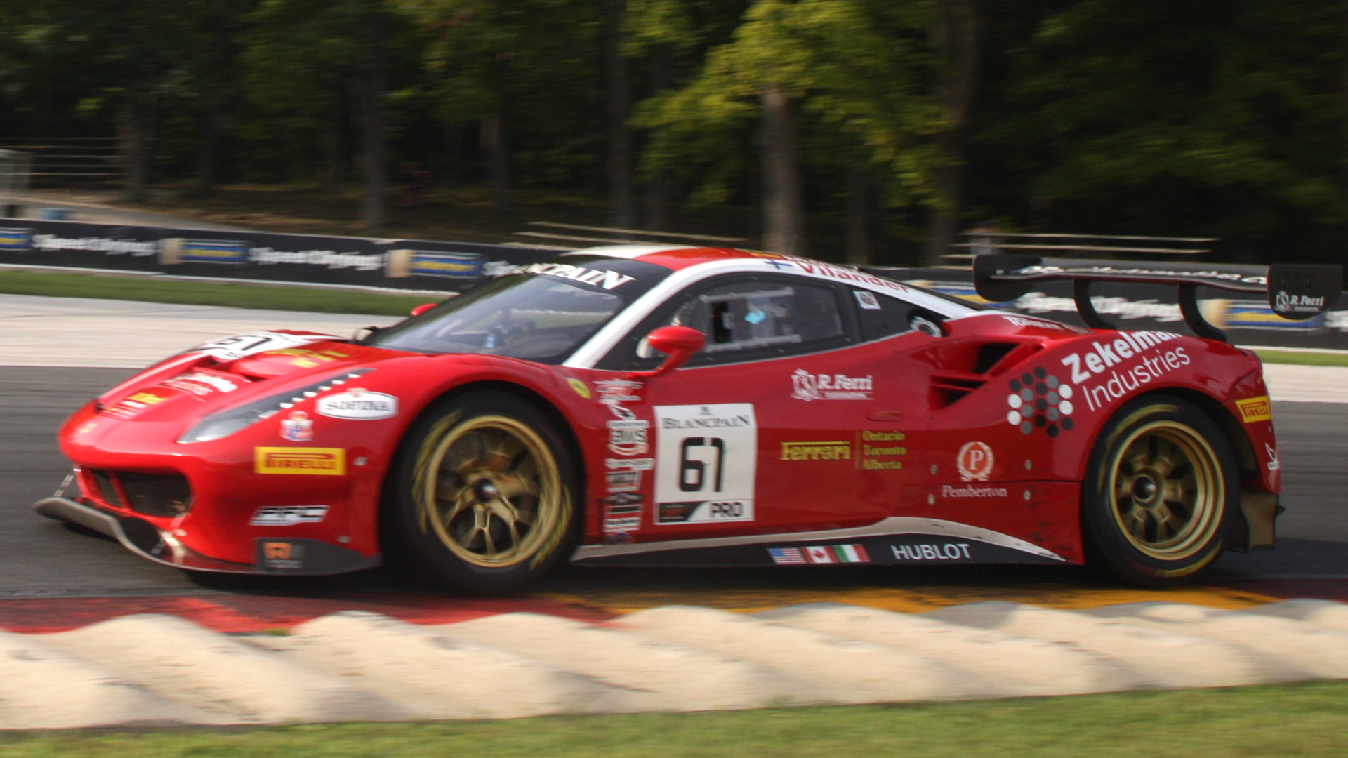 Serra Scores Blancpain GT World Challenge America Round 11 Pole at Road ...