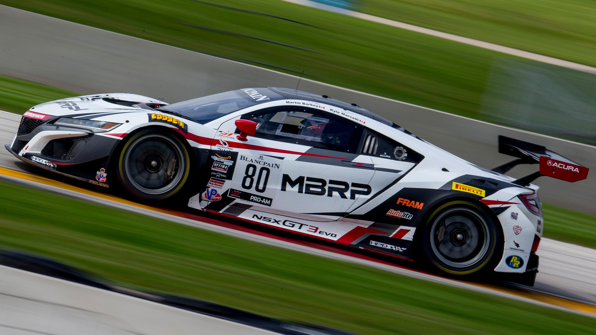 Marcelli Grabs Overall Blancpain GT World Challenge America Round 12 ...
