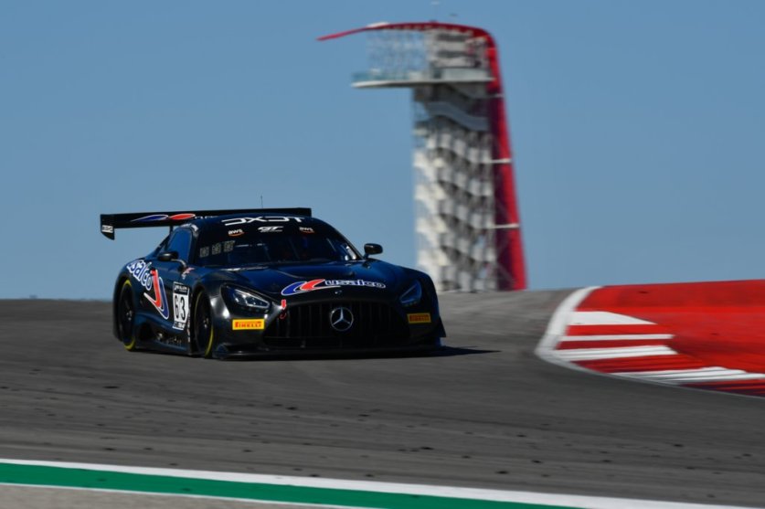 Dalziel Tops Charts in First GT World Challenge America Practice at ...