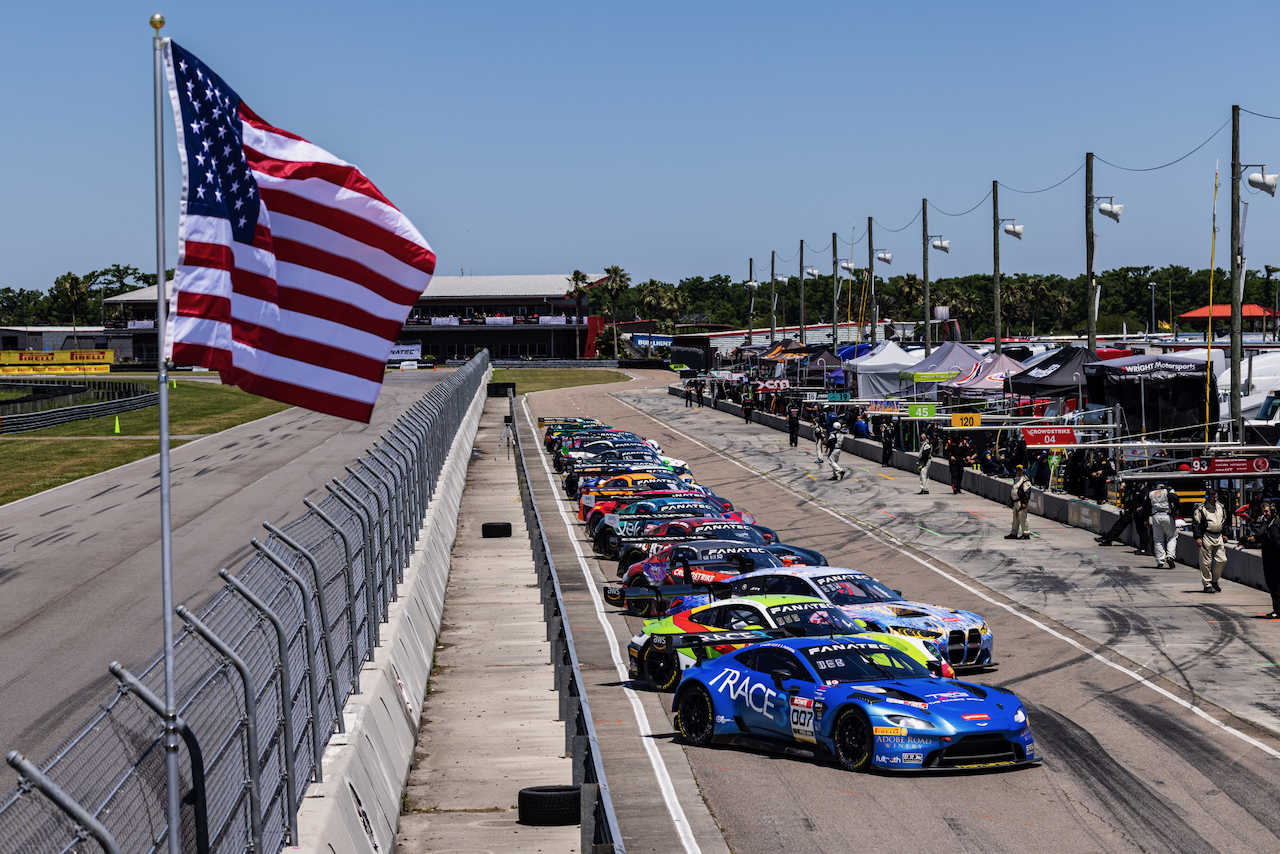 NOLA by Numbers: SRO Looks Back on Opening Rounds of Racing | Fanatec ...